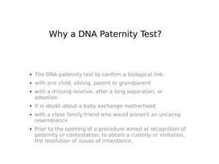 Paternity Testing Services Waco | PPT