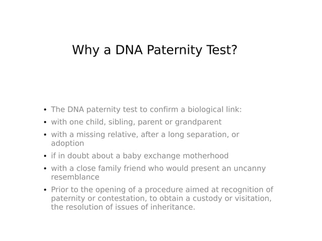 Paternity Testing Services Waco | PPT