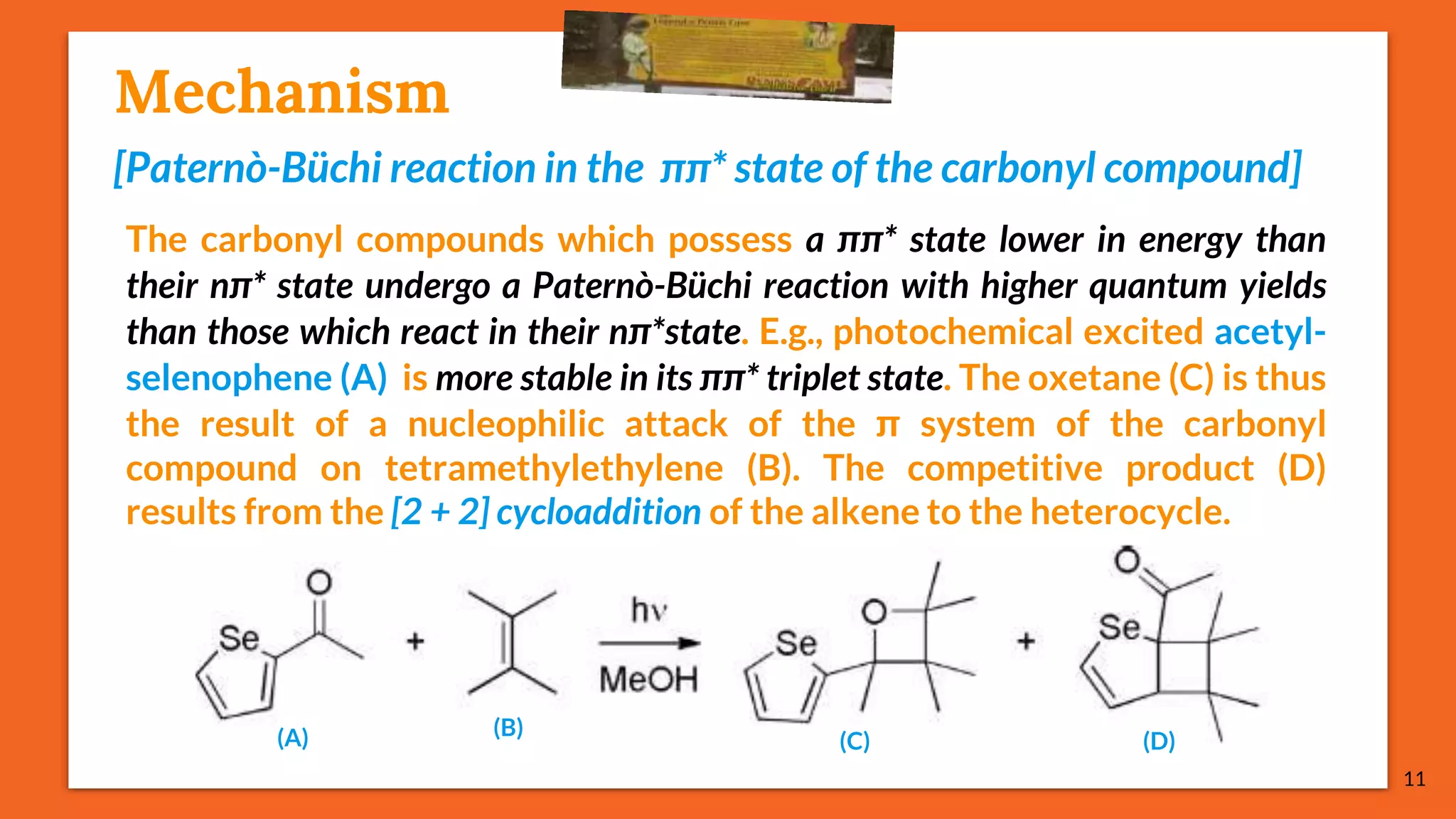 Paterno buchi reaction | PPTX