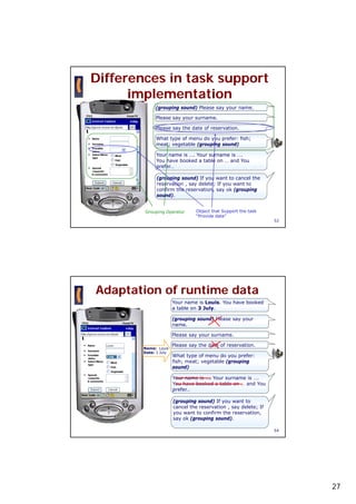 Adaptation and Continuity in Multi-Device Environments | PDF