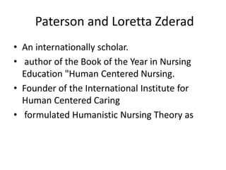 Doctor Paterson and doctor Zderad 2.pptx