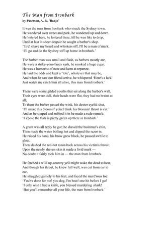 Paterson poems and ballads | PDF