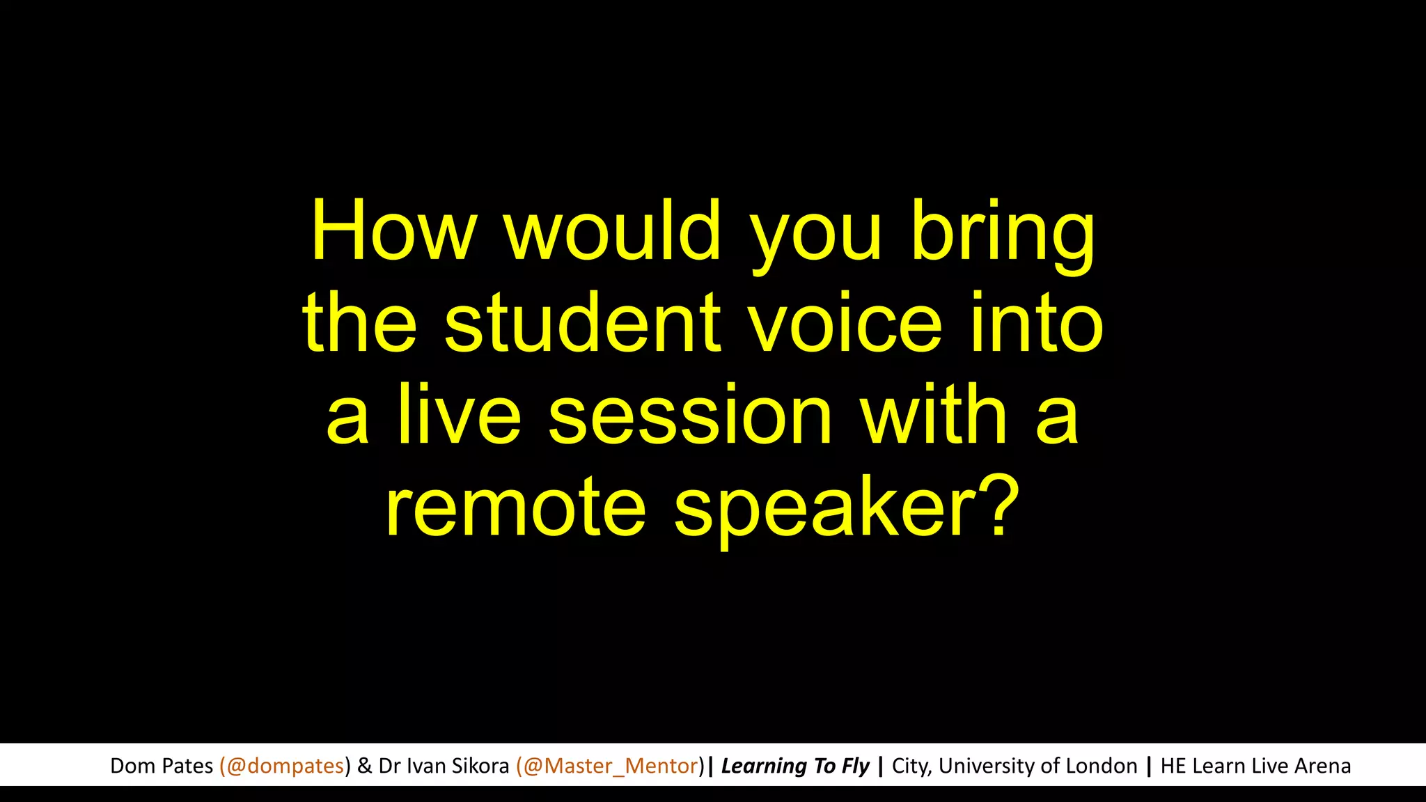 Learning to Fly | PPTX