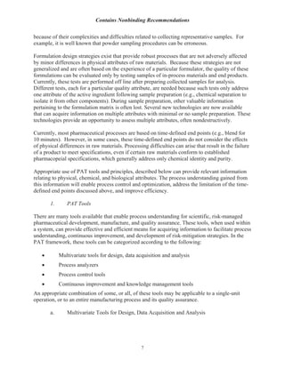 Pat fda | PDF | Pharmaceutical Industry | Industries