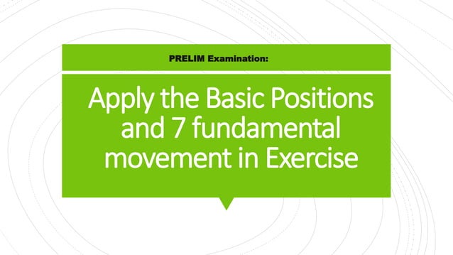 PATH-FIT-2-MODULE-5- BASIC EXERCISE CORE.pptx | Fitness and Exercise ...