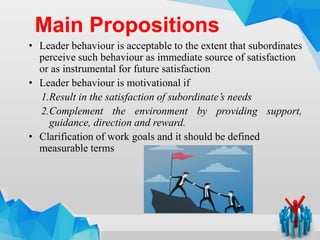 Path goal leadership theory presentaion | PPTX