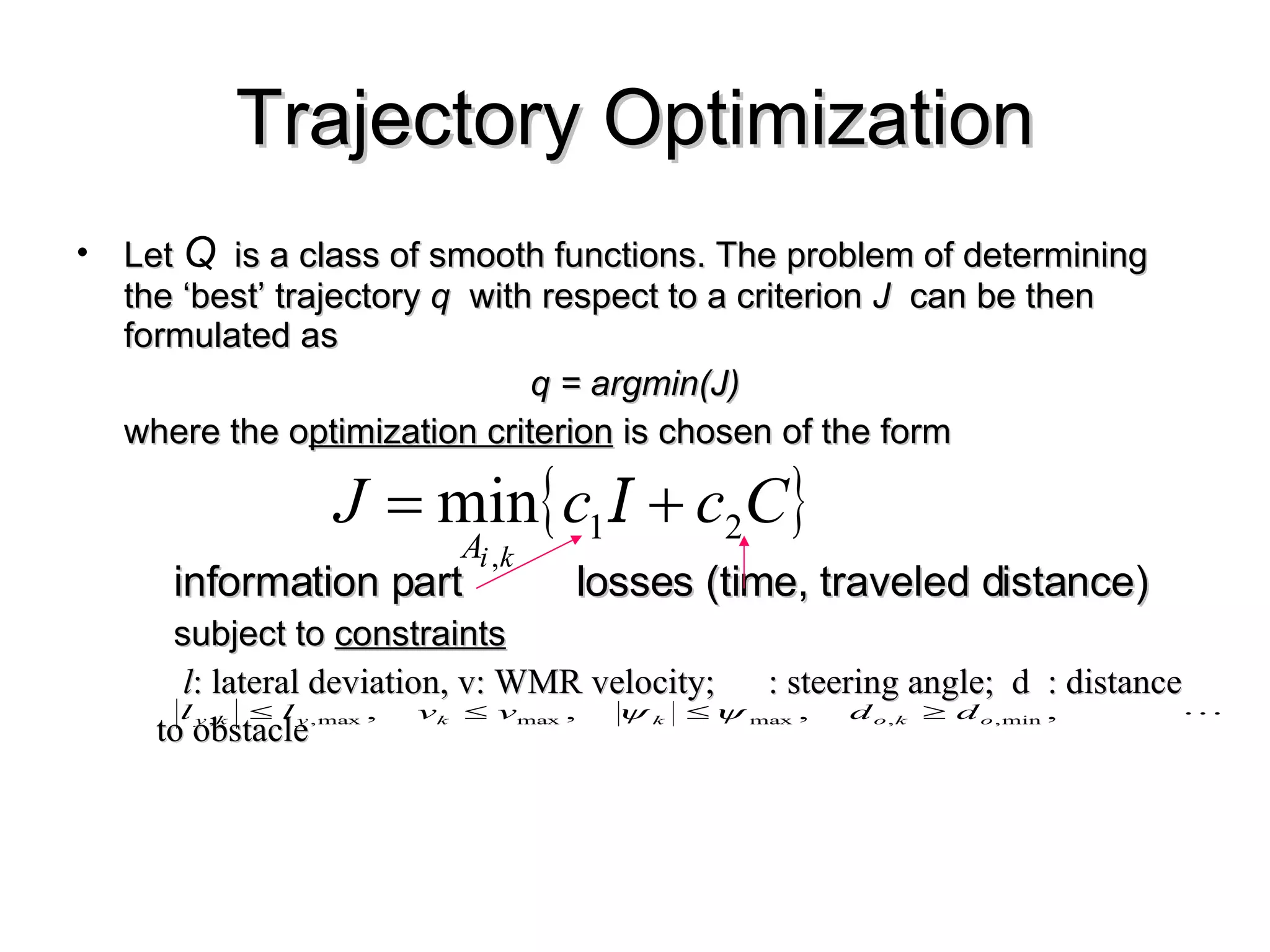 Path Planning And Navigation | PPT