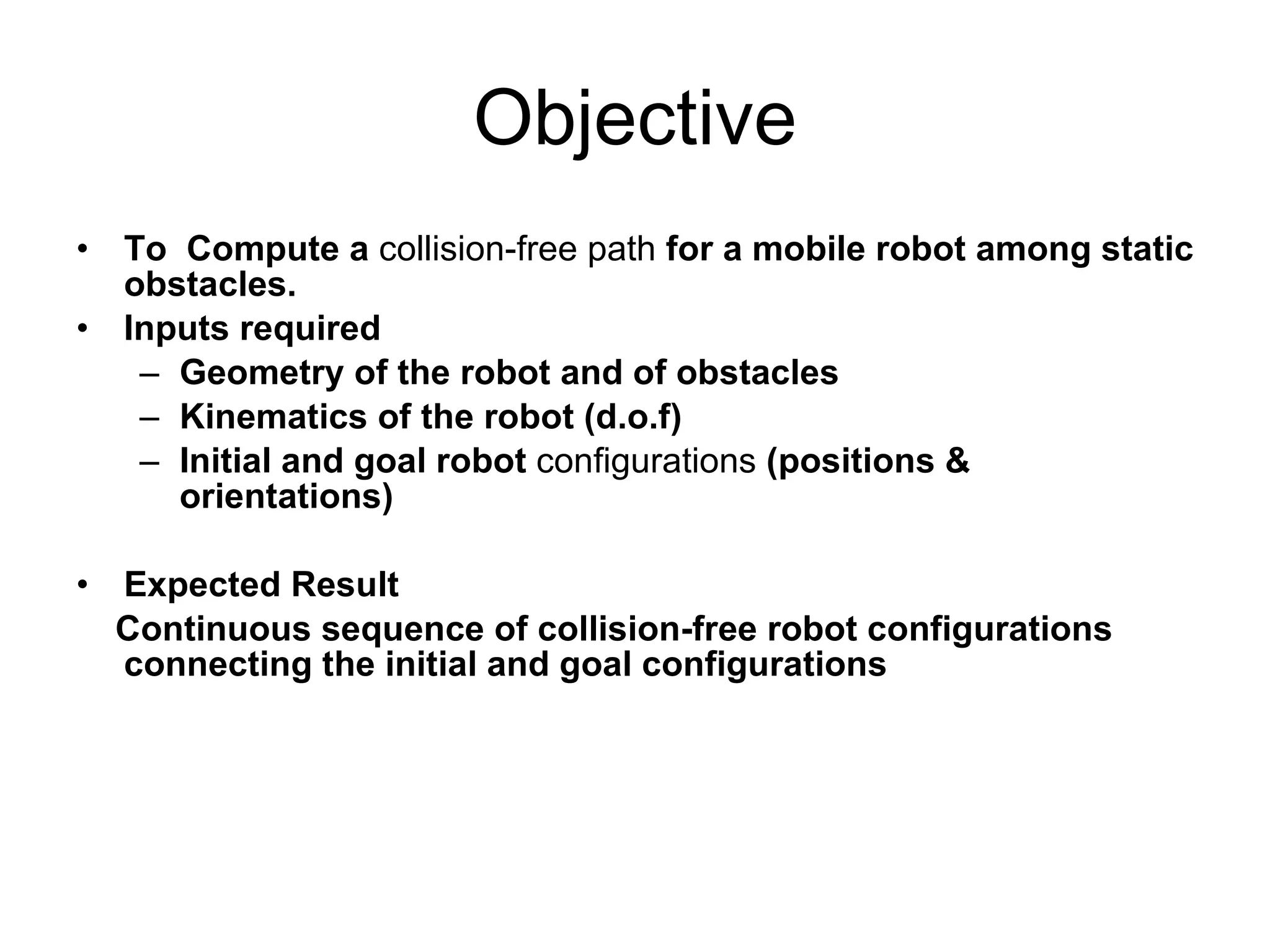 Path Planning And Navigation | PPT