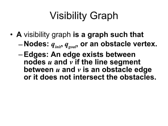 Path Planning And Navigation | PPT
