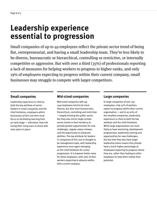 The path to senior leadership | PDF