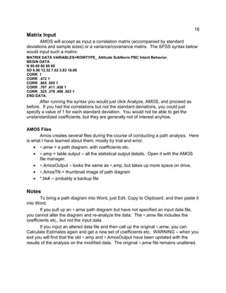 Path Spss Amos (1) | DOC
