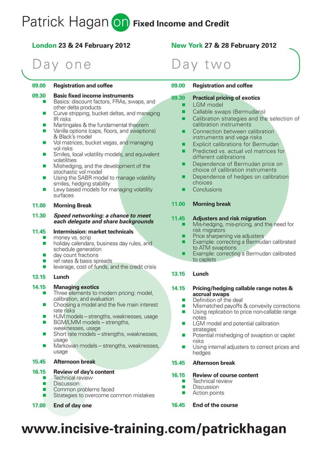 Pat Hagan on Fixed Income | PDF | Stocks and Bonds | Personal Investing