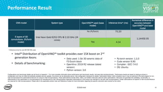 “Acceleration of Deep Learning Using OpenVINO: 3D Seismic Case Study,” a Presentation from Intel ...