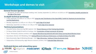 “Acceleration of Deep Learning Using OpenVINO: 3D Seismic Case Study,” a Presentation from Intel ...