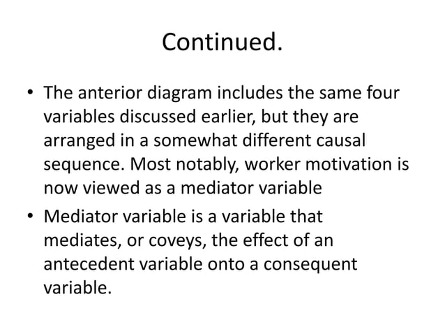 Path analysis with manifest variables | PPT