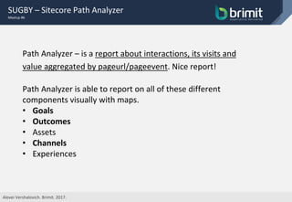 Path analyzer presentation (SUGBY #6) | PPTX