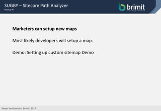 Path analyzer presentation (SUGBY #6) | PPTX