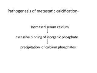 Path calcification for mbbs 2nd year pathology | PPTX | Bone and Joint ...