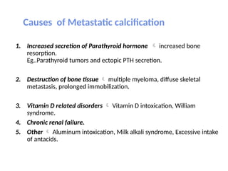 Path calcification for mbbs 2nd year pathology | PPTX | Bone and Joint ...