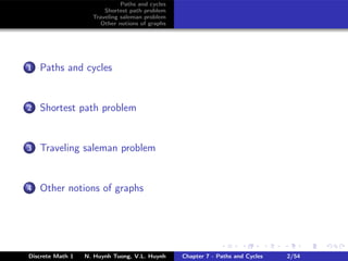 Path cycle part1 | PDF