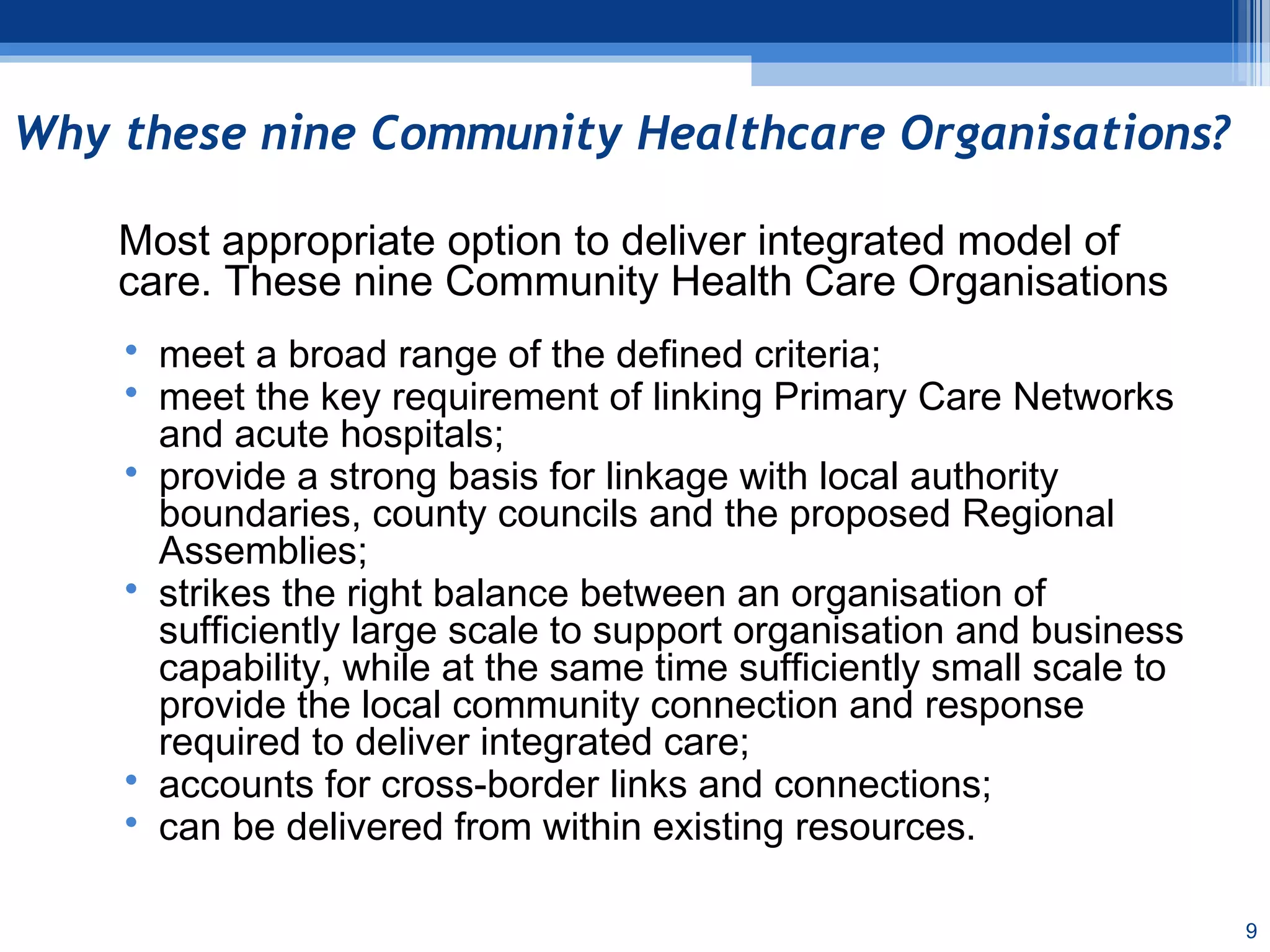 Pat Healy, National Director Social Care, HSE | PPT