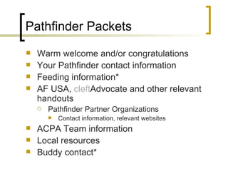 Pathfinder Workshop | PPT