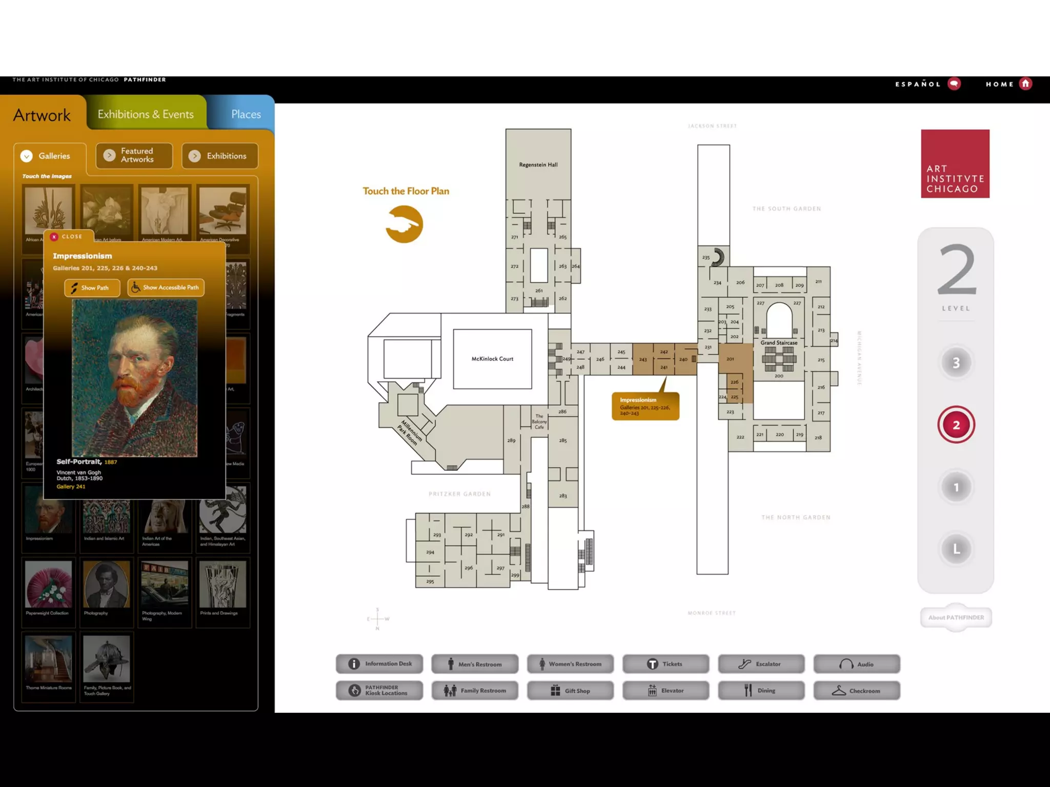 PATHFINDER Wayfinding at the Art Institute of Chicago | PPT