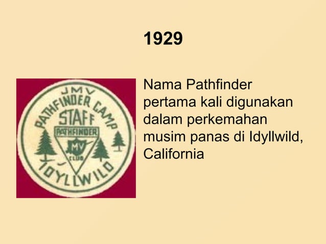 Pathfinder history timeline | PPT