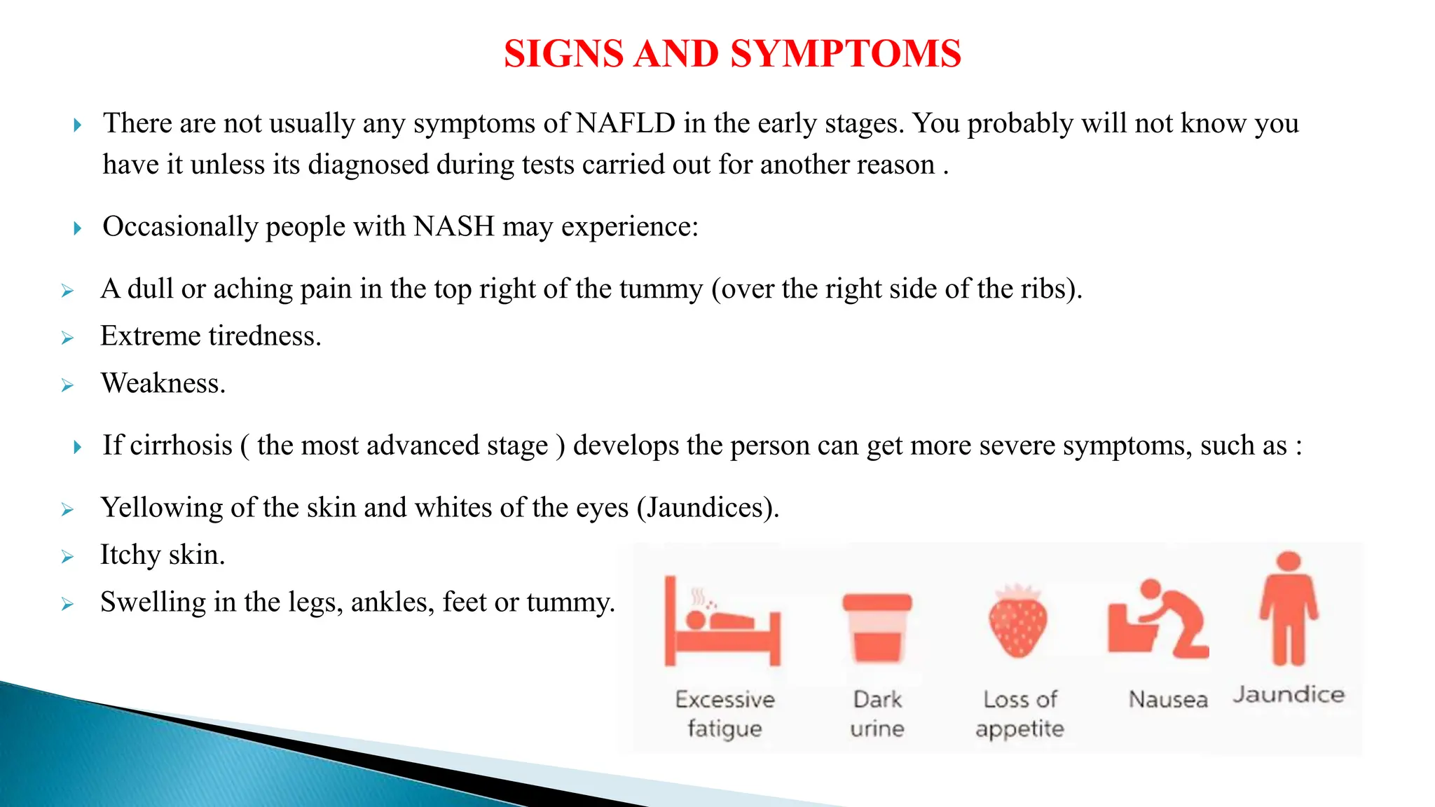 Current and future pharmacological therpapies of NAFLD and NASH. Slide ...