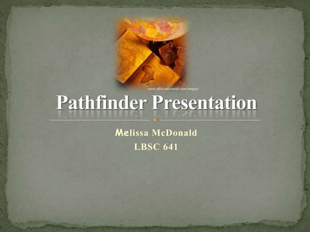 Pathfinder presentation | PPT