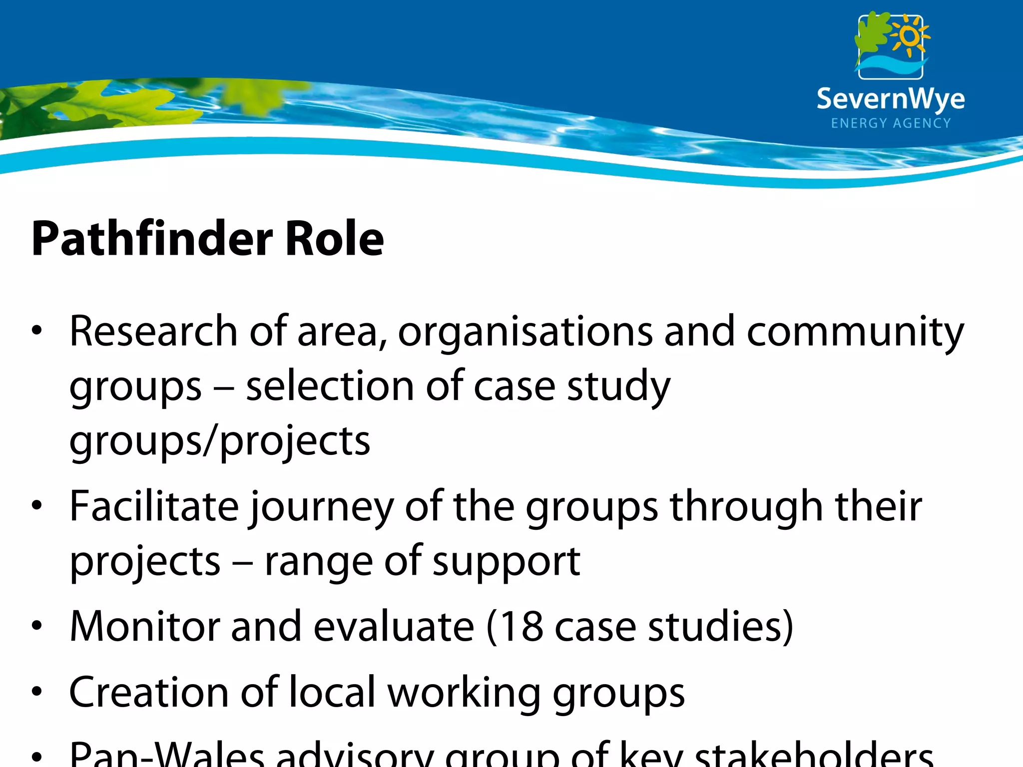 Pathfinder presentation 2014 | PPT
