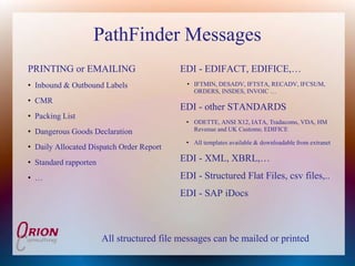 PathFinder EDI, middleware and document solution | PPTX