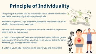 PATH FIT 1 principles of training and exercise | PPTX