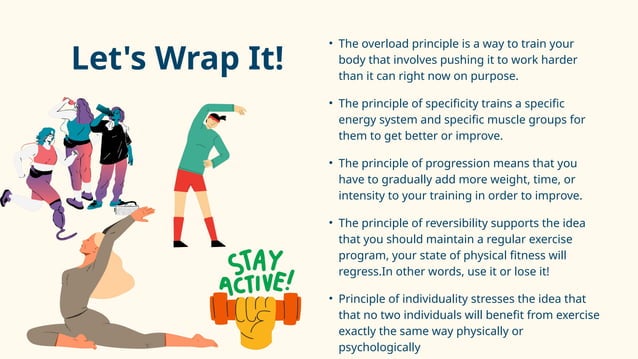 PATH FIT 1 principles of training and exercise | PPTX