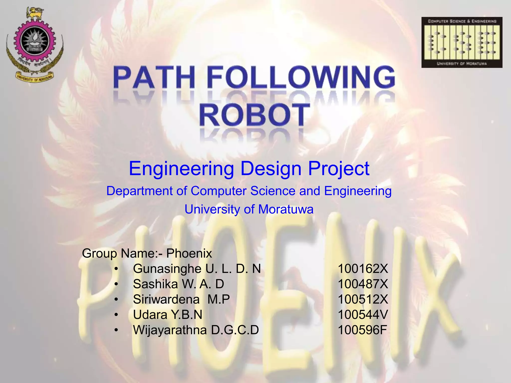 Path following robot | PPTX