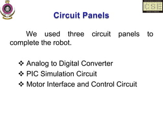 Path following robot | PPTX