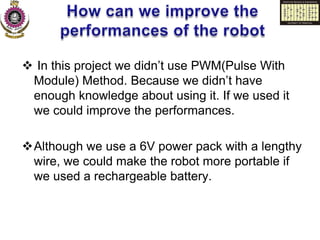 Path following robot | PPTX