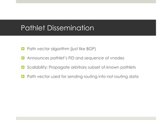 Pathlet routing_Demo2 | PPTX | Computer Networking | Computing