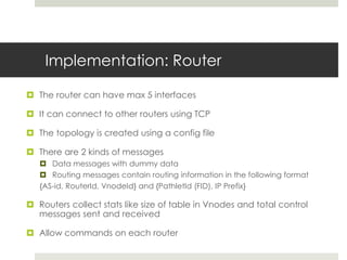 Pathlet routing_Demo2 | PPTX | Computer Networking | Computing