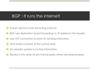 Pathlet routing_Demo2 | PPTX | Computer Networking | Computing