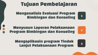 Evaluasi, Pelaporan & Tindak Lanjut .pptx