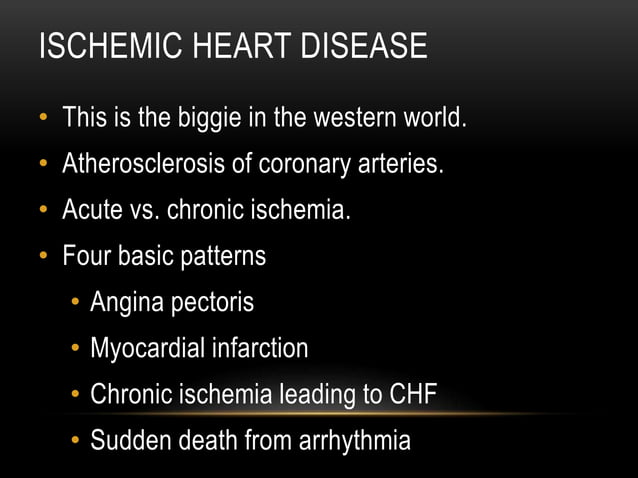 cardiac pathology | PPTX | Heart and Cardiovascular Diseases | Diseases ...