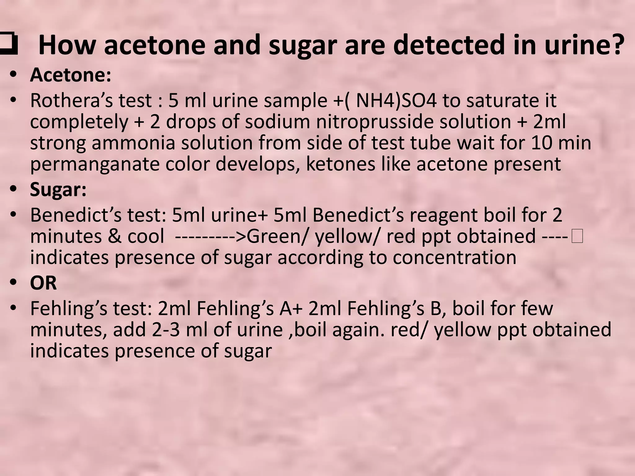 Pathology of Blood & Urine | PDF