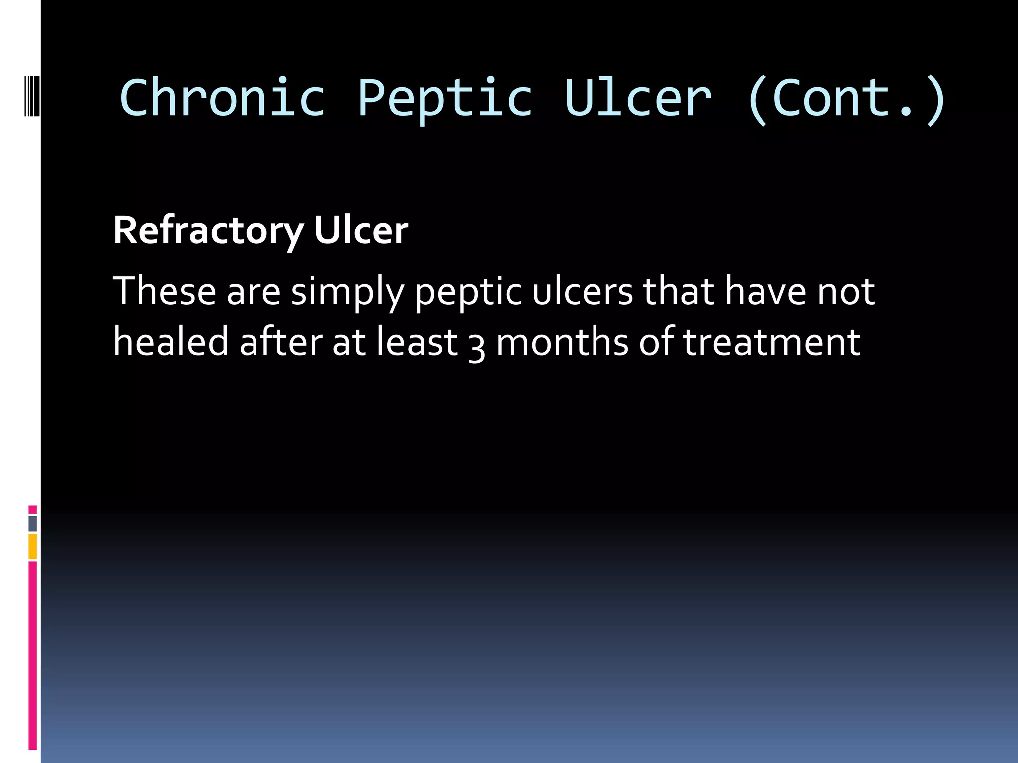 Pathology of Peptic Ulcer | PPTX