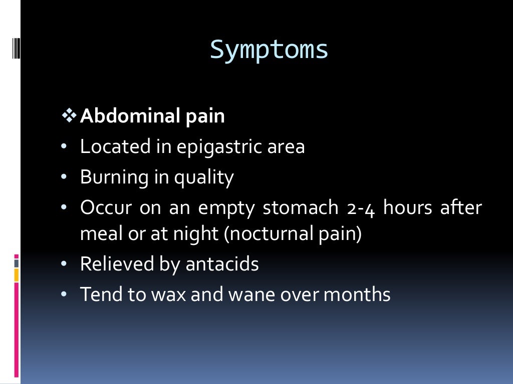 Pathology of Peptic Ulcer