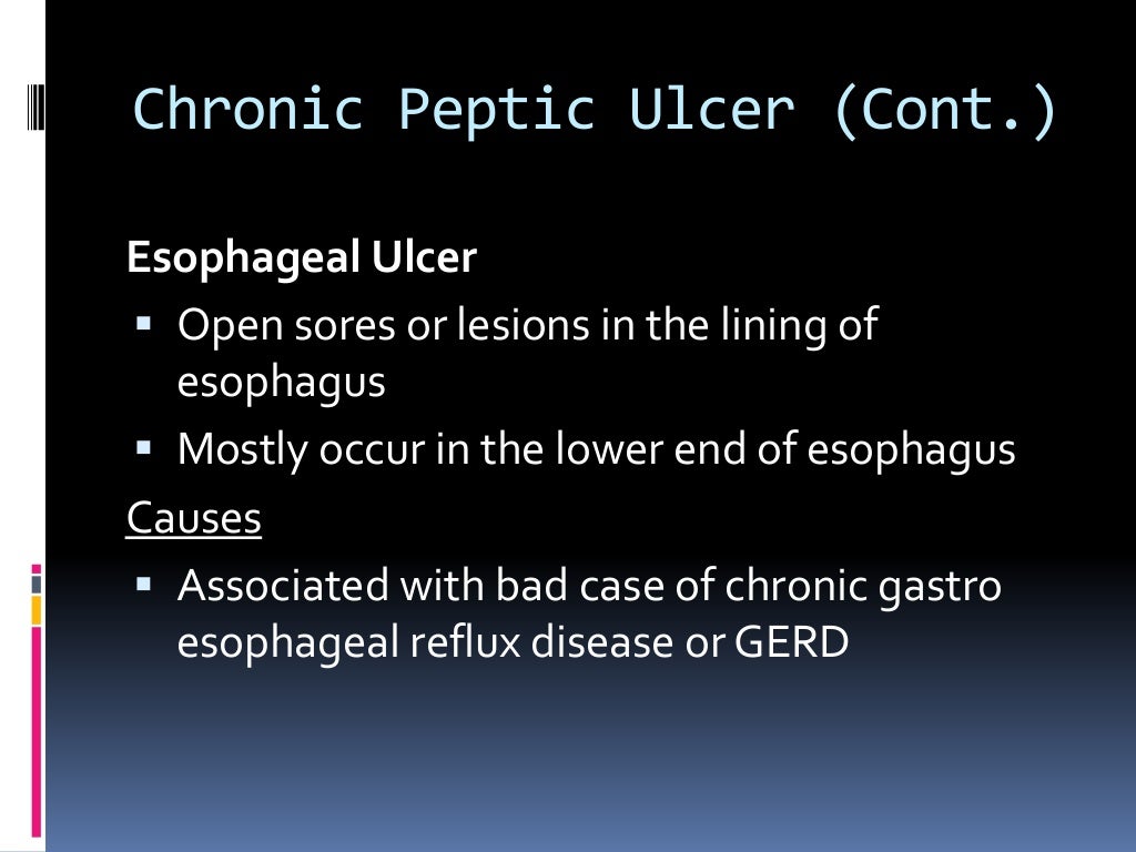 Pathology of Peptic Ulcer