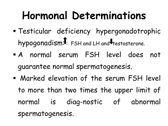 Physiology of Male Infertility | Seeds of Innocence | PPT