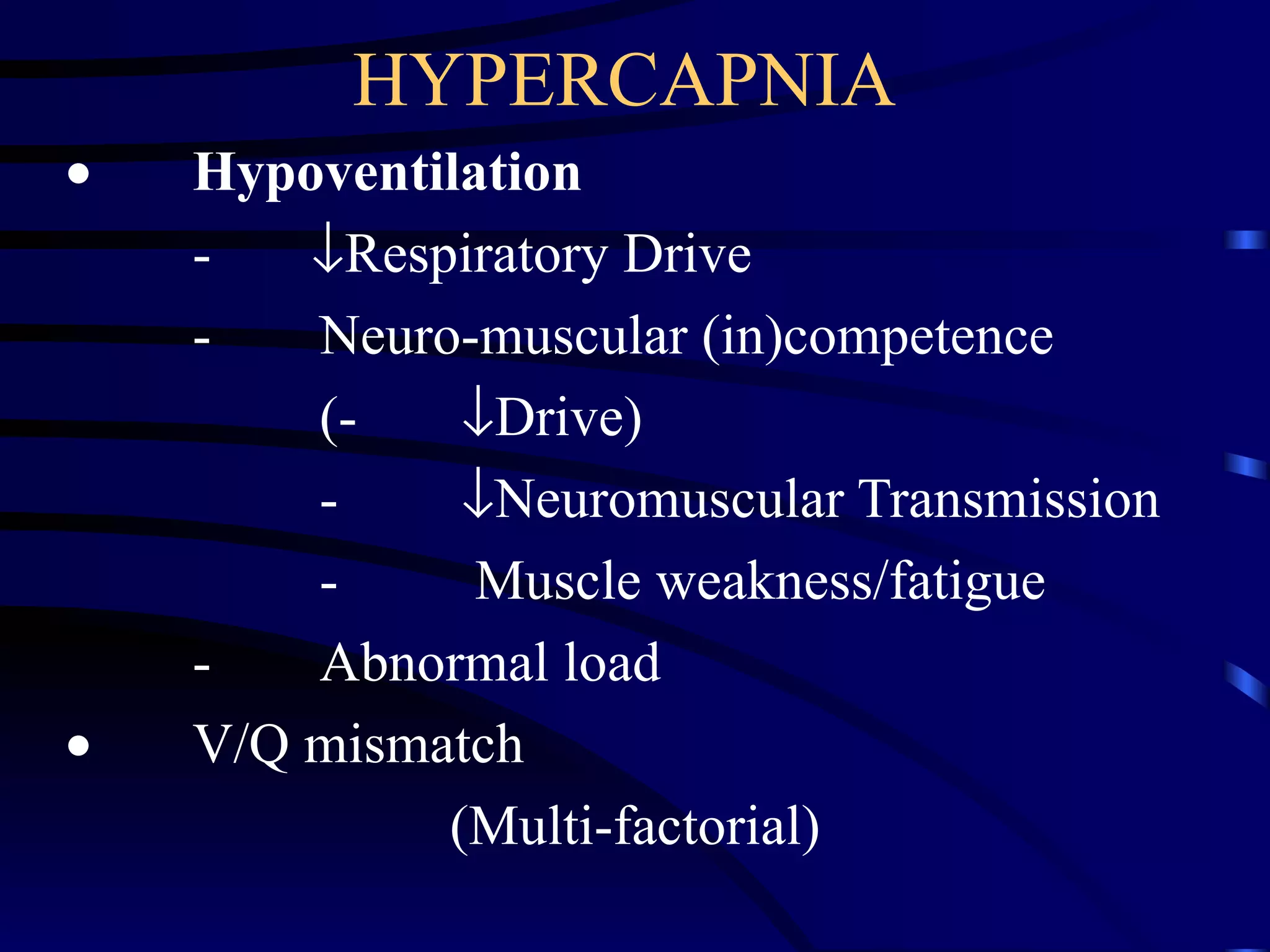 Patho Physiology Of Respiratory Failure | PPT