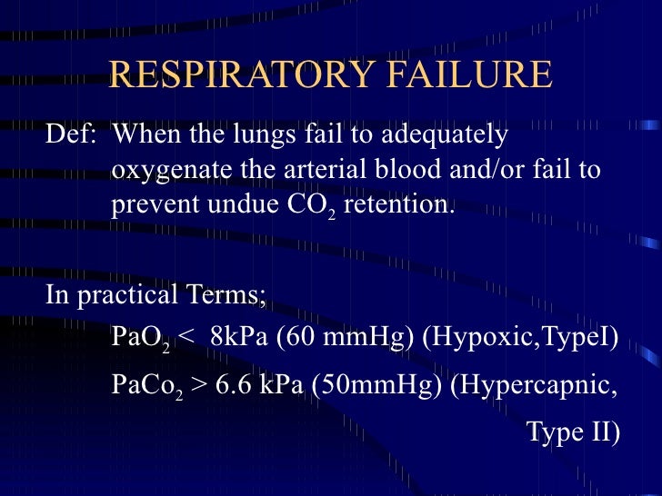 Respiratory Failure