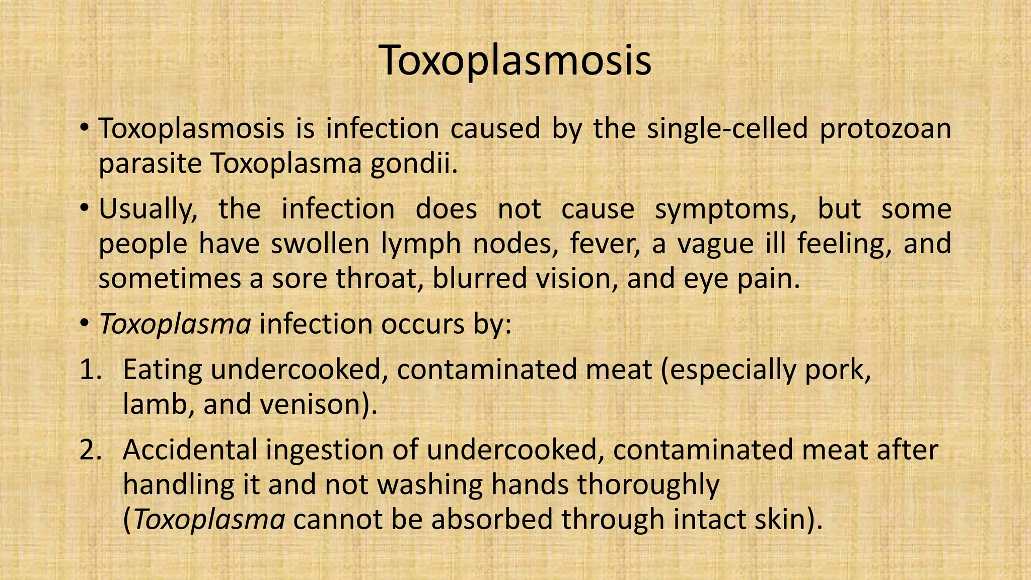 Meat Borne Diseases | PPTX